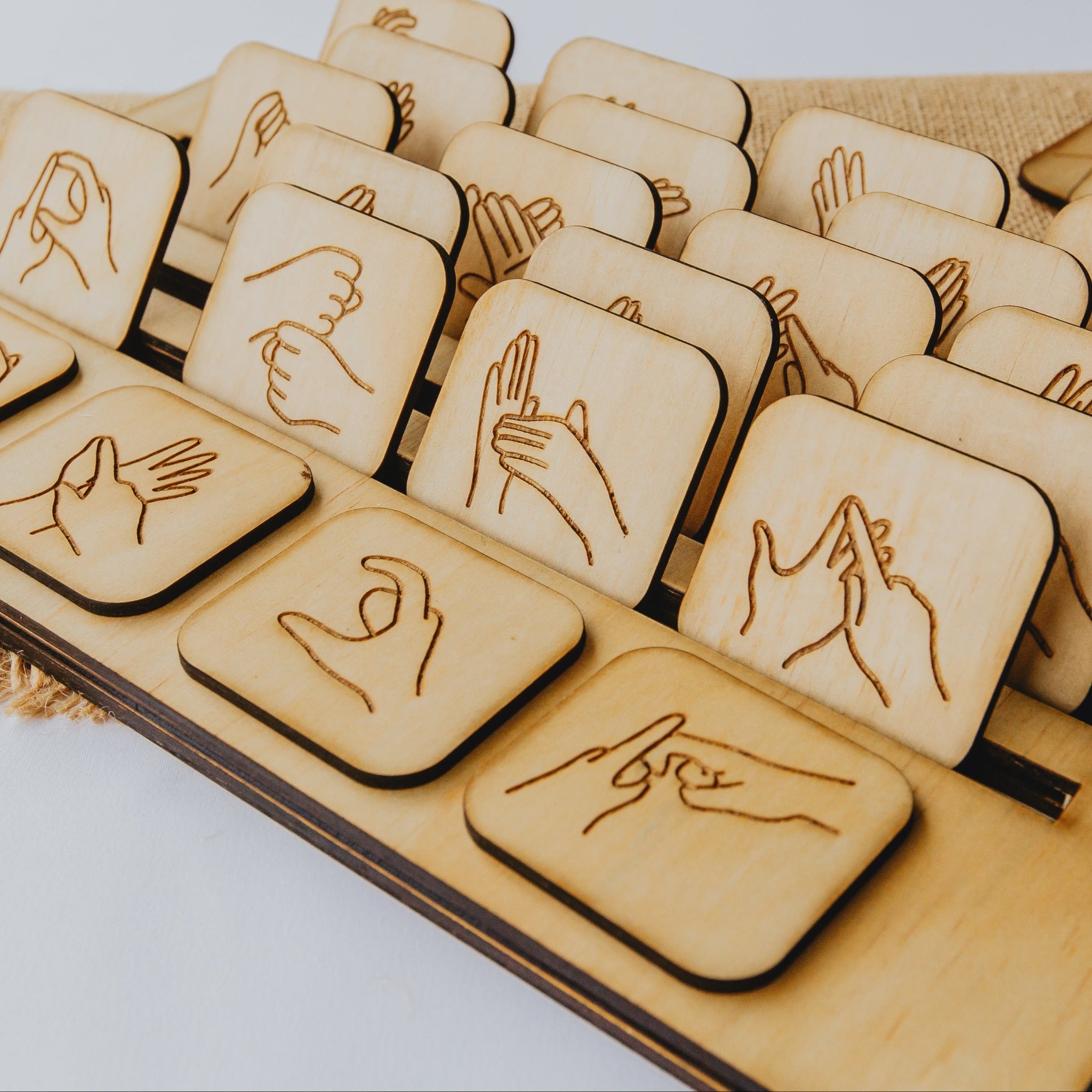 Auslan - Letters Board – Einsteins Australia Store